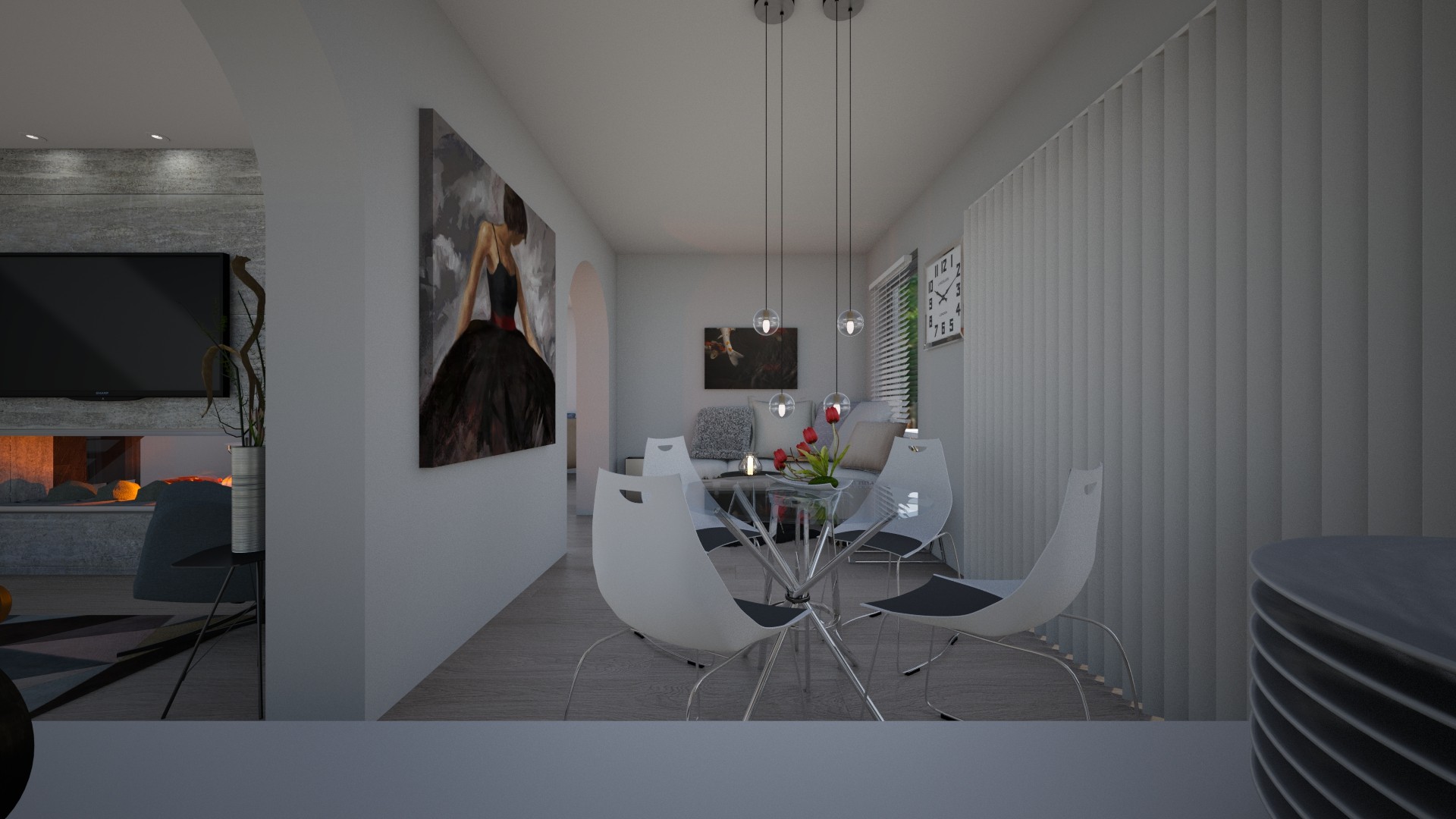 HELP! Reconfigure - Kitchen Living Dining - Roomstyler Forum