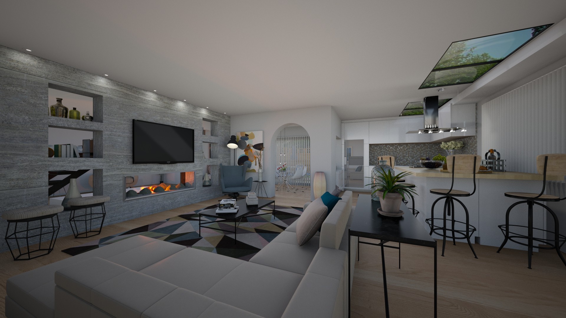 HELP! Reconfigure - Kitchen Living Dining - Roomstyler Forum