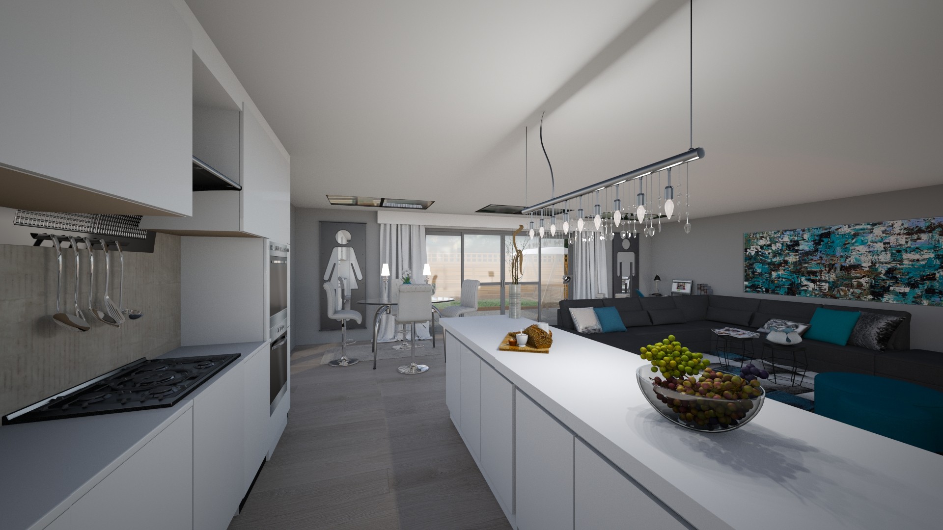 HELP! Reconfigure - Kitchen Living Dining - Roomstyler Forum